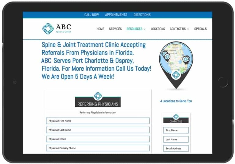Physician to Physician Referrals App (Recommended)